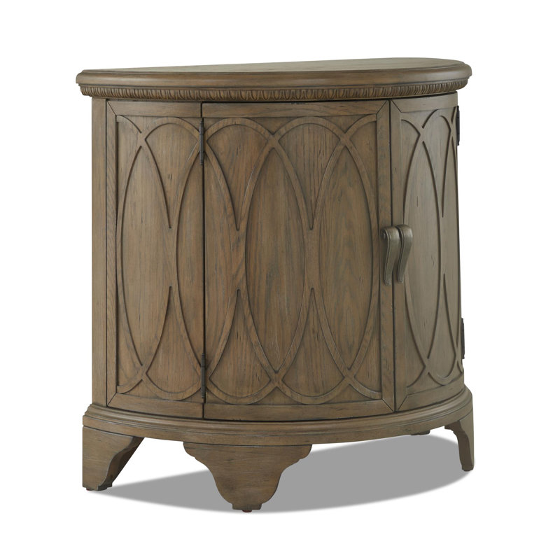 Trisha Yearwood Home Collection Jasper County Julianne Demi lune Door Chest Wayfair